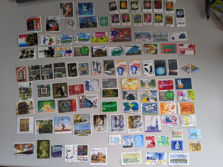 Stamps exchange DE-2418