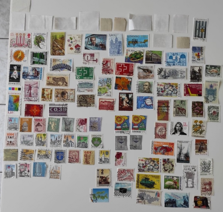 Stamps exchange SK-871